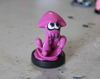 Custom Inkling Girl Splatoon Amiibo Complete Outfit Remodel