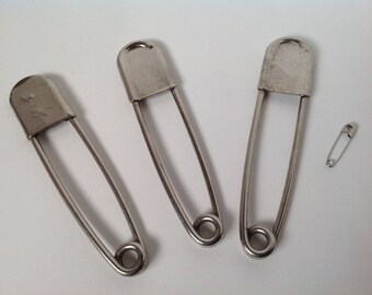 Vintage safety pins | Etsy