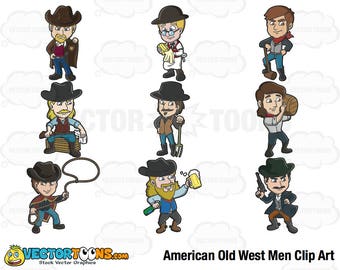 Old west clipart | Etsy