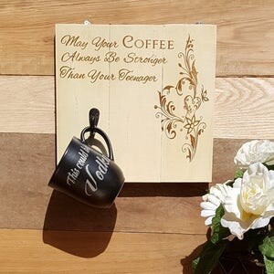 Coffee mug display | Etsy