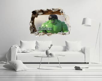 Hulk decal | Etsy