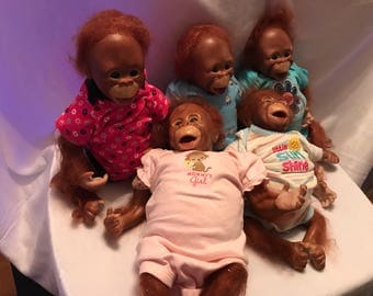 Reborn monkey | Etsy