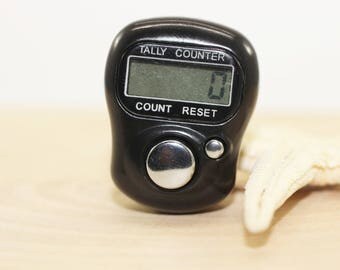 Digital Row Counter Finger Tally Count with LCD Screen