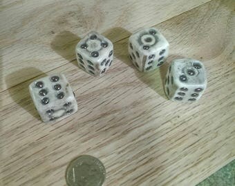 Bone dice | Etsy