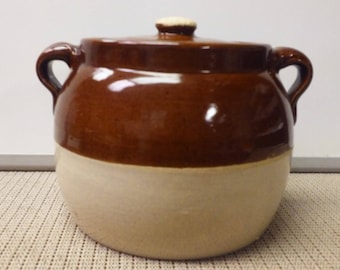 Vintage bean pot | Etsy