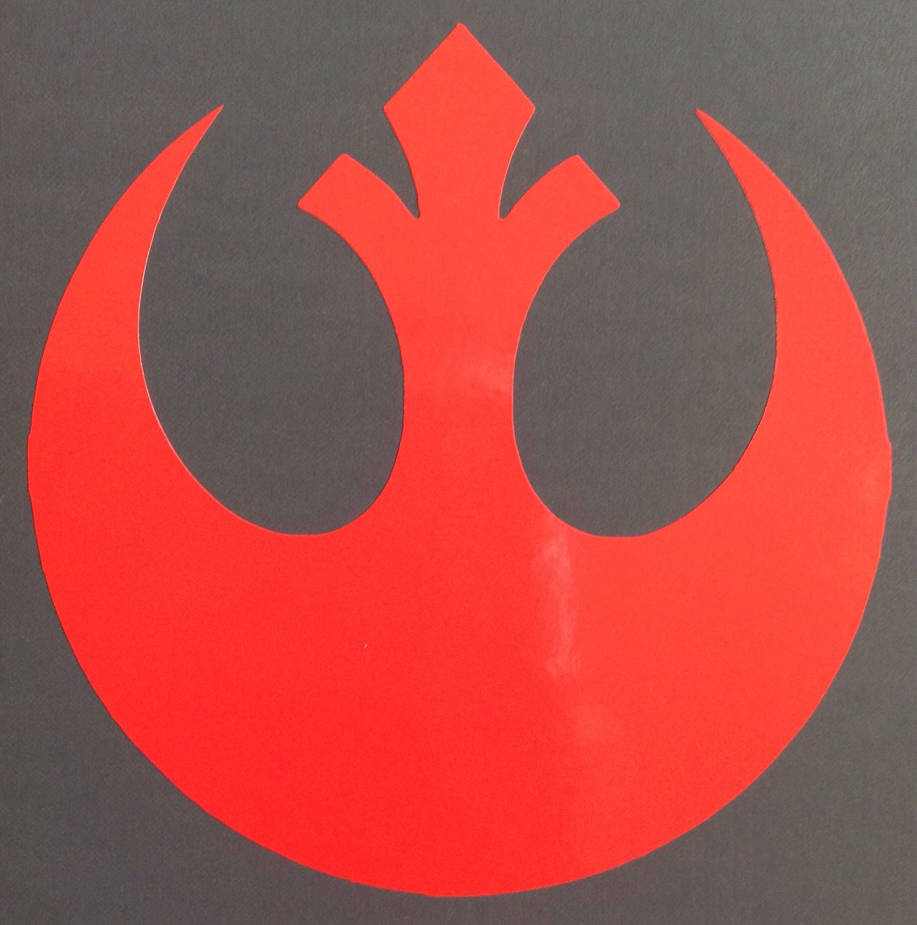 Rebel Alliance insignia from 'Star Wars' Vinyl