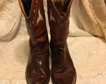 Vintage acme boots | Etsy