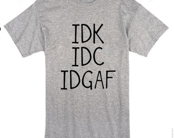 Idgaf | Etsy