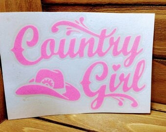 Country girl decal | Etsy