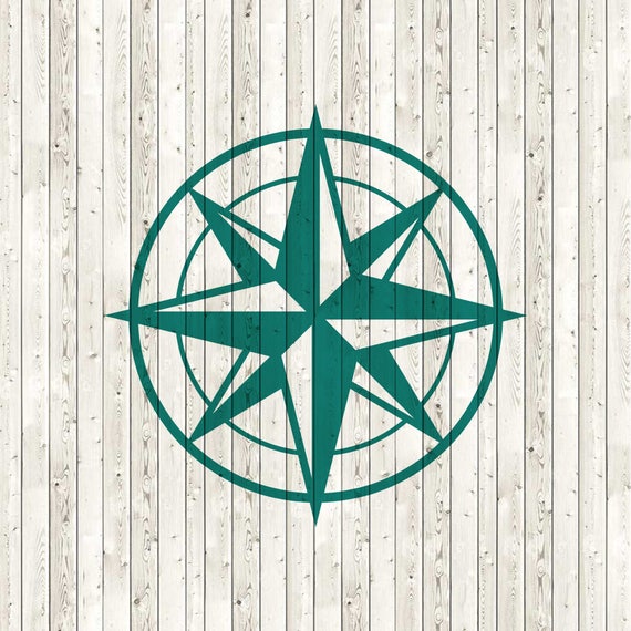 Compass Rose SVG Nautical SVG files Compass SVG files