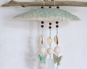 Ceramic wind chime | Etsy