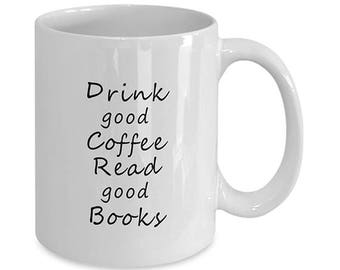 Book coffee mug | Etsy