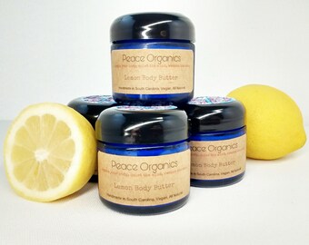 Lemon scented lotion | Etsy