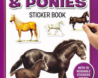 Horse stickers | Etsy