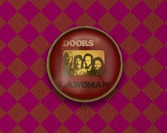 Vintage Early 1980s The Doors / Jim Morrison Pin / Button