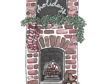 Nerd Christmas Card Chemistry Holiday Card Chestnuts