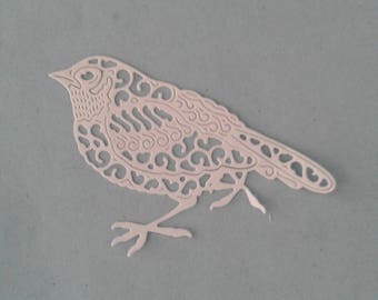 Bird papercut | Etsy