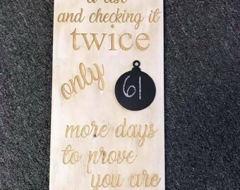 Checking it twice | Etsy