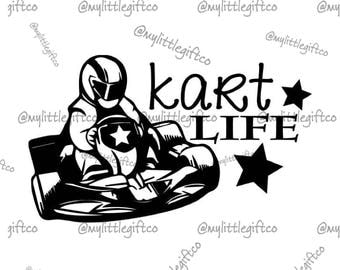 Go karts decal | Etsy