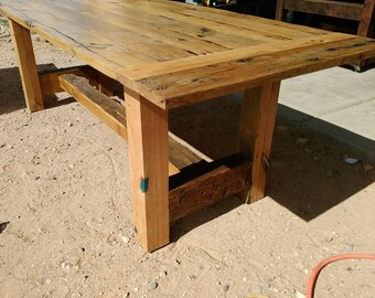 Rustic dining table | Etsy
