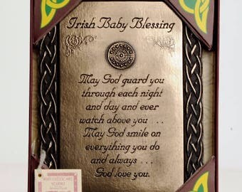 Irish baby blessing | Etsy