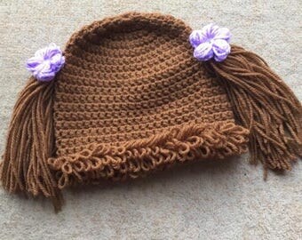 Cabbage Patch Inspired Hat pattern