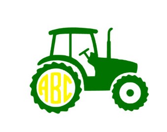 Tractor decal | Etsy