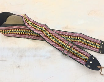 Vintage guitar strap | Etsy