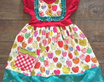 Apple dress | Etsy