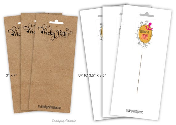 48 Custom Display Cards design included 3 x 7 up