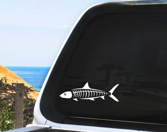 Bone fish decals | Etsy