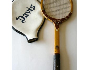 Vintage Tennis Racquet Poster Art Wall Print Wimbledon