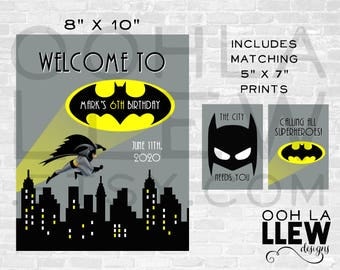 Batman birthday | Etsy