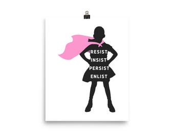Resist poster | Etsy