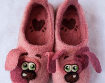 Dog slippers | Etsy