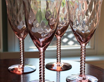 Pretty wine glasses | Etsy