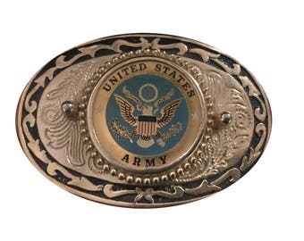 Us army belt buckle | Etsy