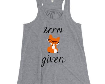 Zero fox given | Etsy