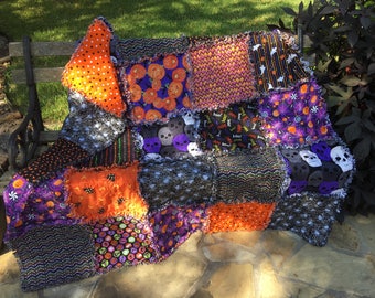 Halloween quilt kit | Etsy