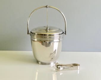 Silver ice bucket | Etsy
