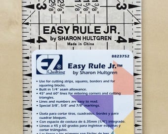 EZ Easy Tri-Recs Tool Quilting Template designed by Darlene