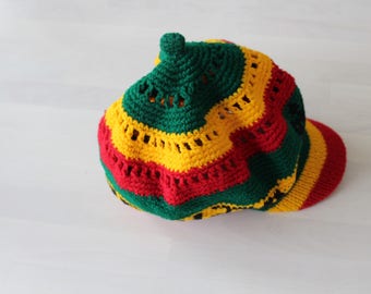 Reggae hat | Etsy