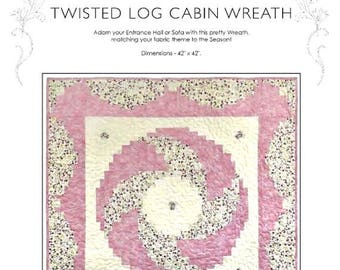 Twisted log cabin | Etsy