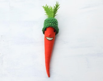 Carrot plush | Etsy