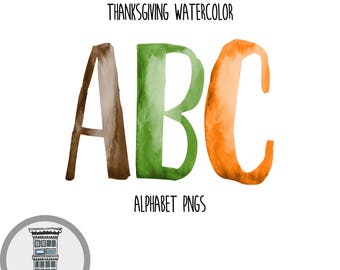 Thanksgiving letters | Etsy