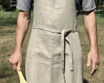 Linen apron | Etsy