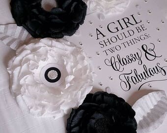 Chanel paper flowers | Etsy