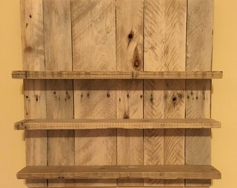 Reclaimed wood shelf | Etsy