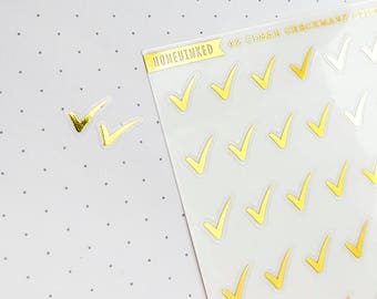 Gold stickers | Etsy