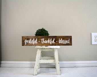 Blessed sign | Etsy